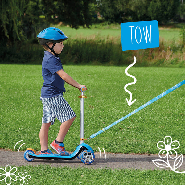 Trunki Folding Scooter - Large - Blue