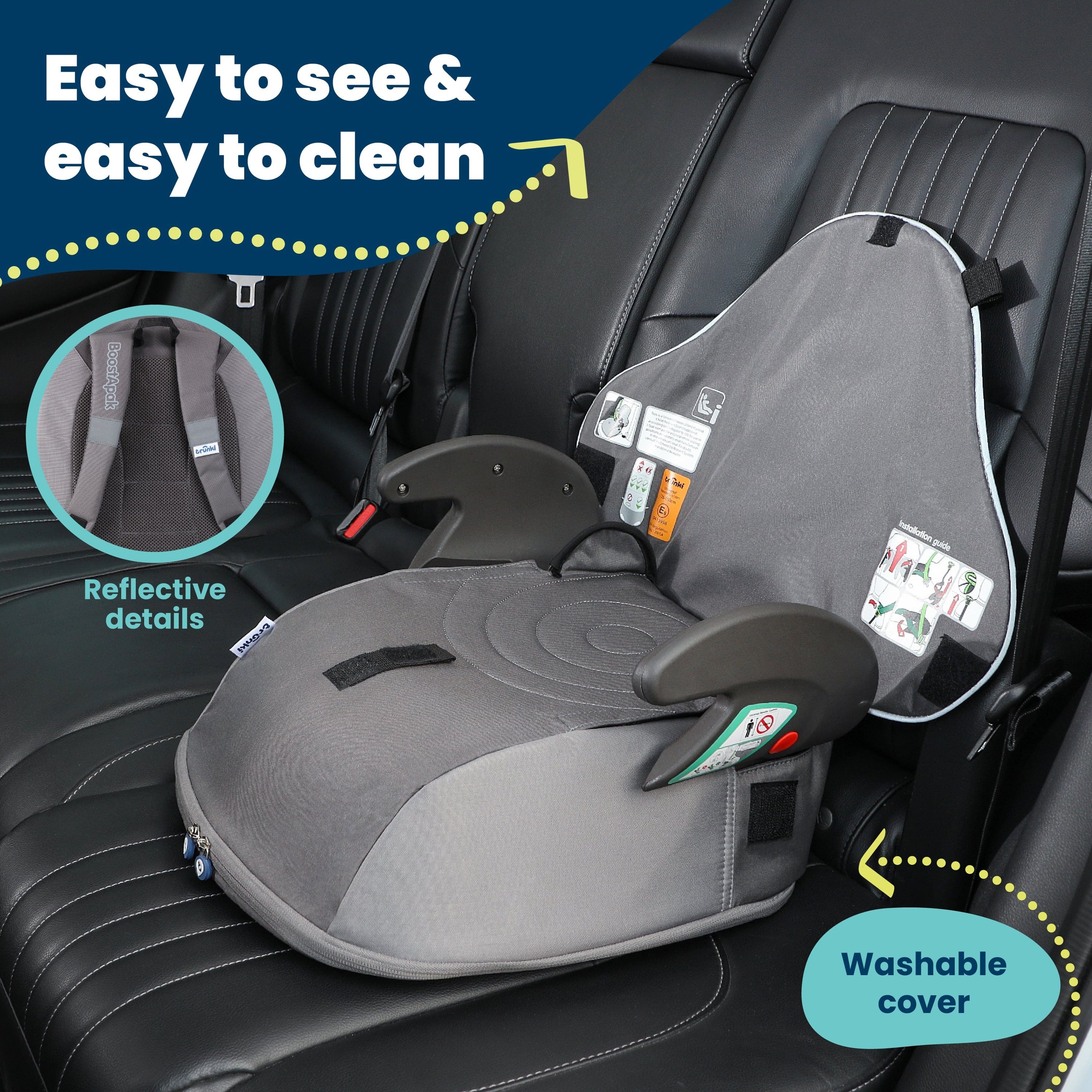 Trunki BoostApak 2-in-1 Booster Seat & Kids Backpack