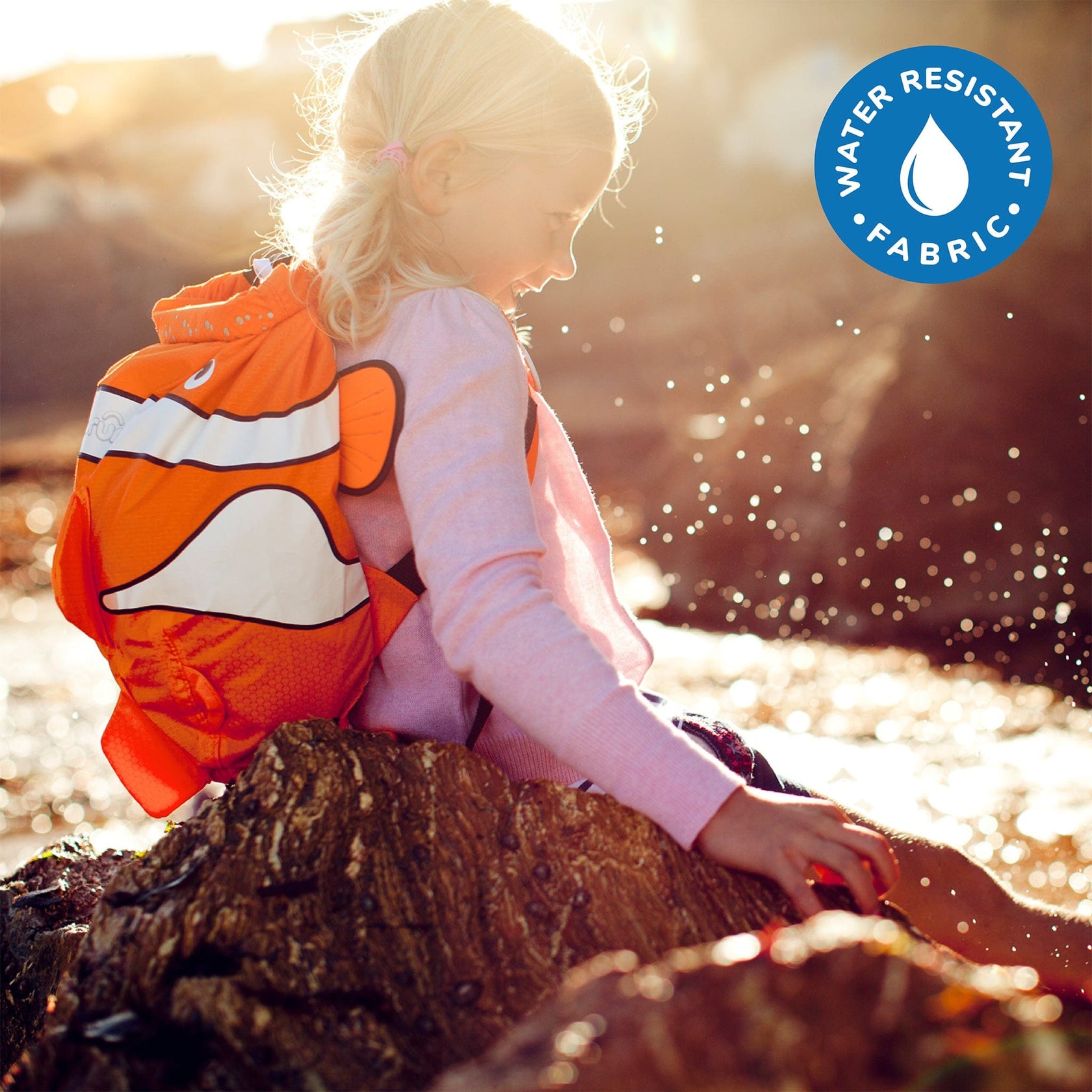 Kids Swimming Bags Chuckles the Clown Fish - Medium PaddlePak