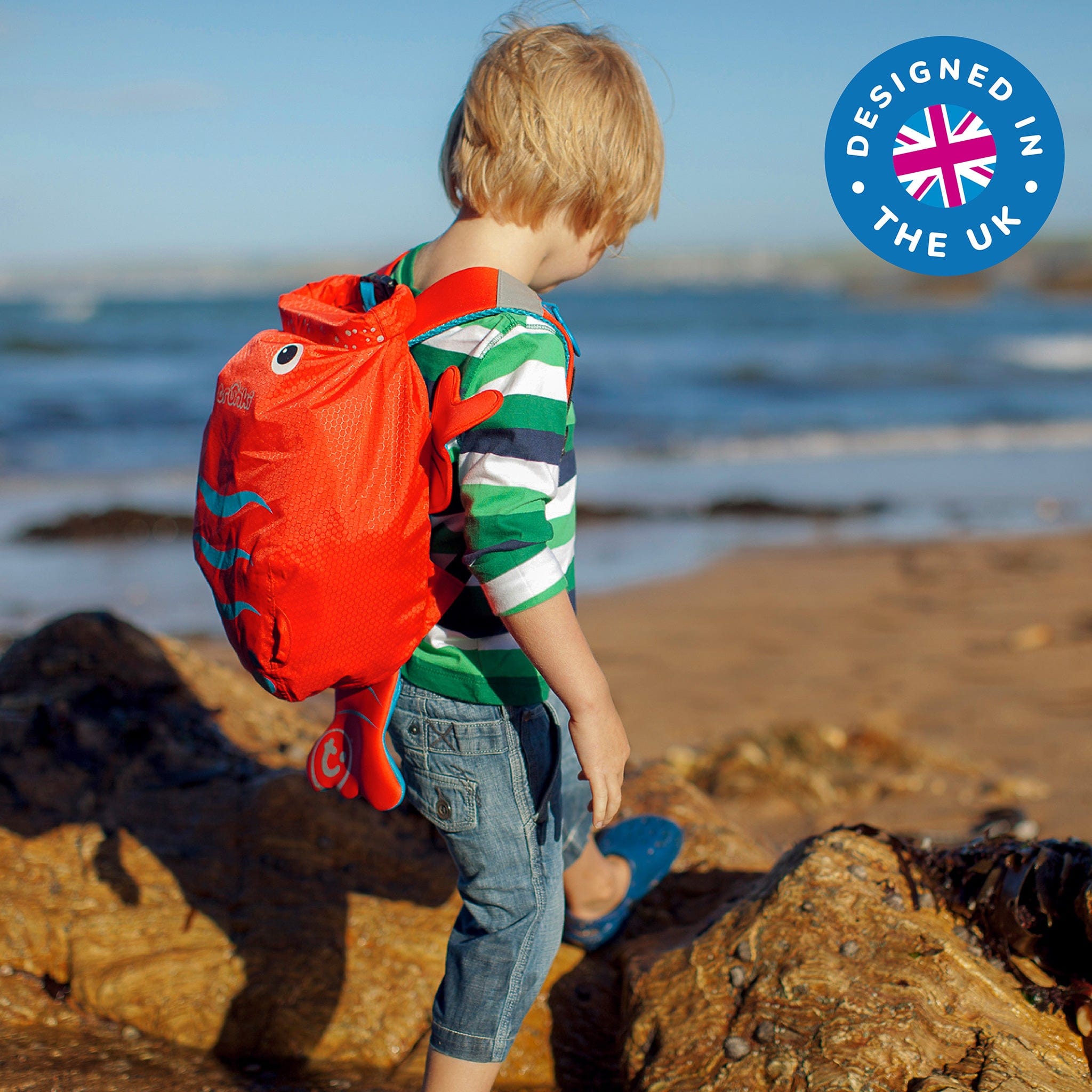 Trunki Kids Swimming Bags Pinch the Lobster - Medium PaddlePak