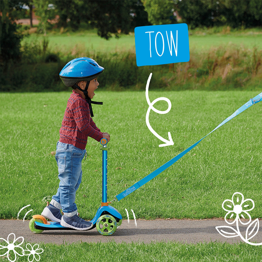 Trunki Folding Scooter - Small - Blue