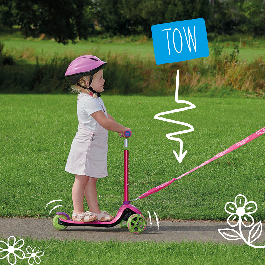 Trunki Folding Scooter - Small - Pink