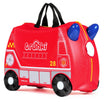 Frank the Fire Truck Trunki: Kids' Ride-On Suitcase Fun
