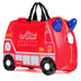 Frank the Fire Truck Trunki: Kids' Ride-On Suitcase Fun