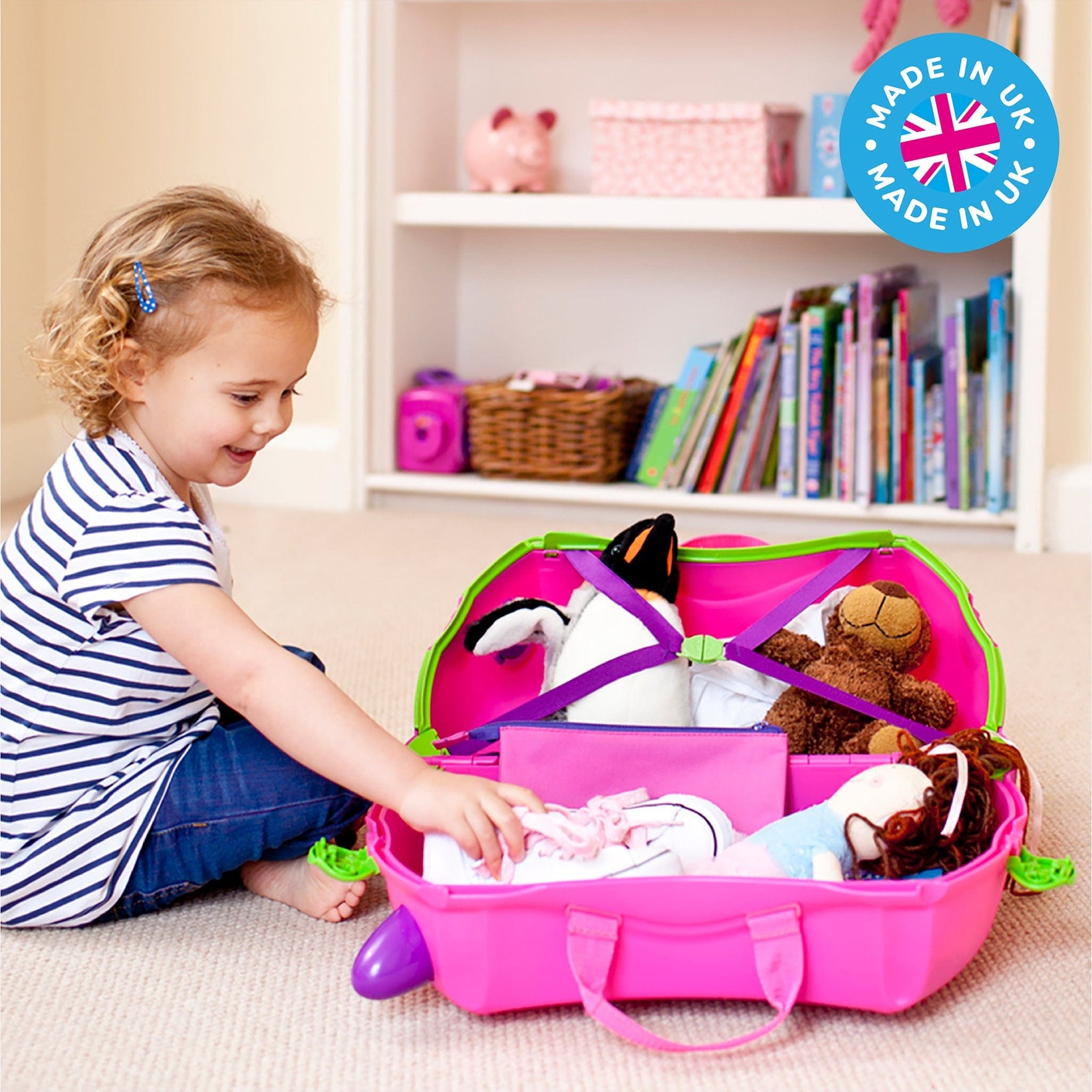 Trunki Ride-On Suitcase – Trixie