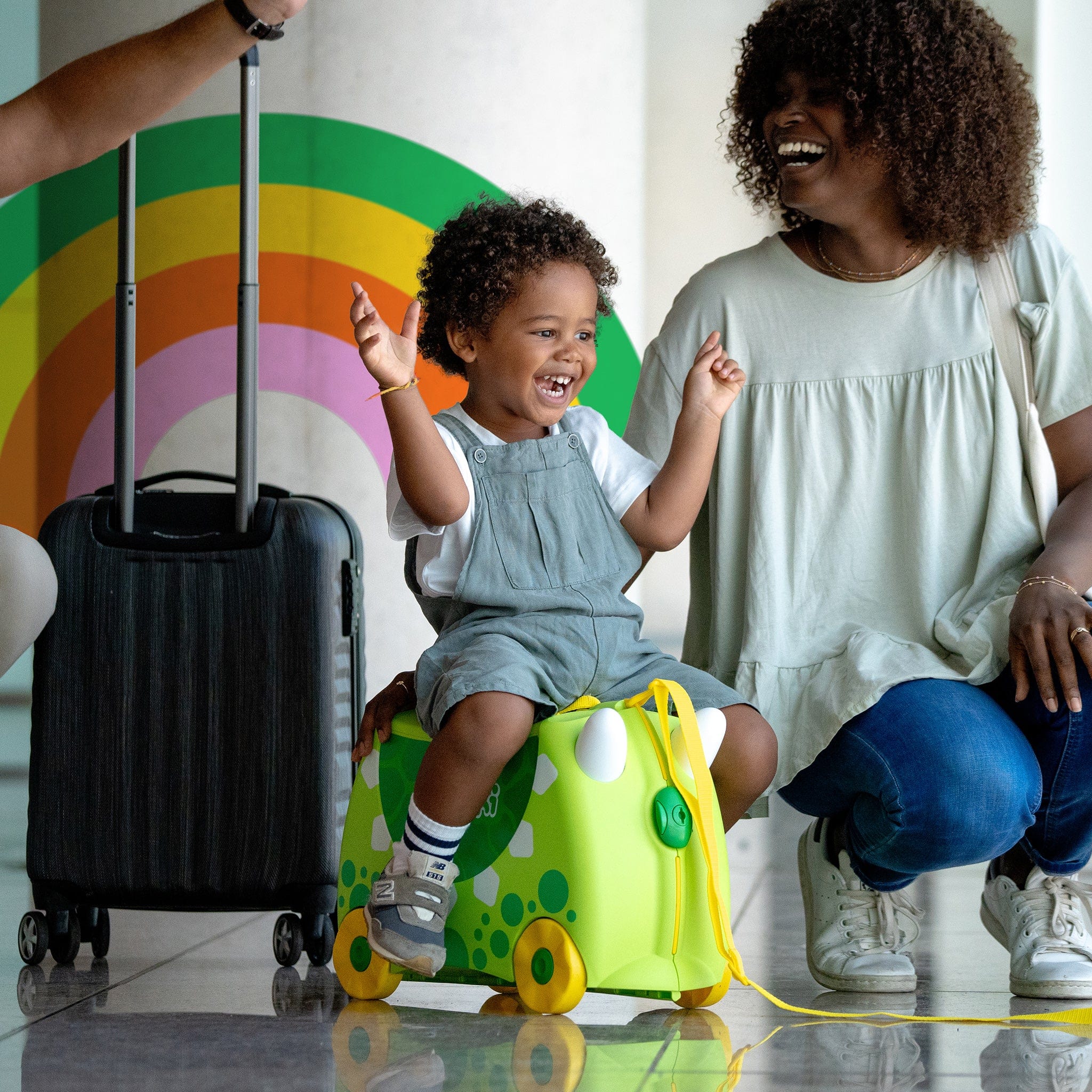Trunki Ride-On Suitcase – Dudley the Dinosaur