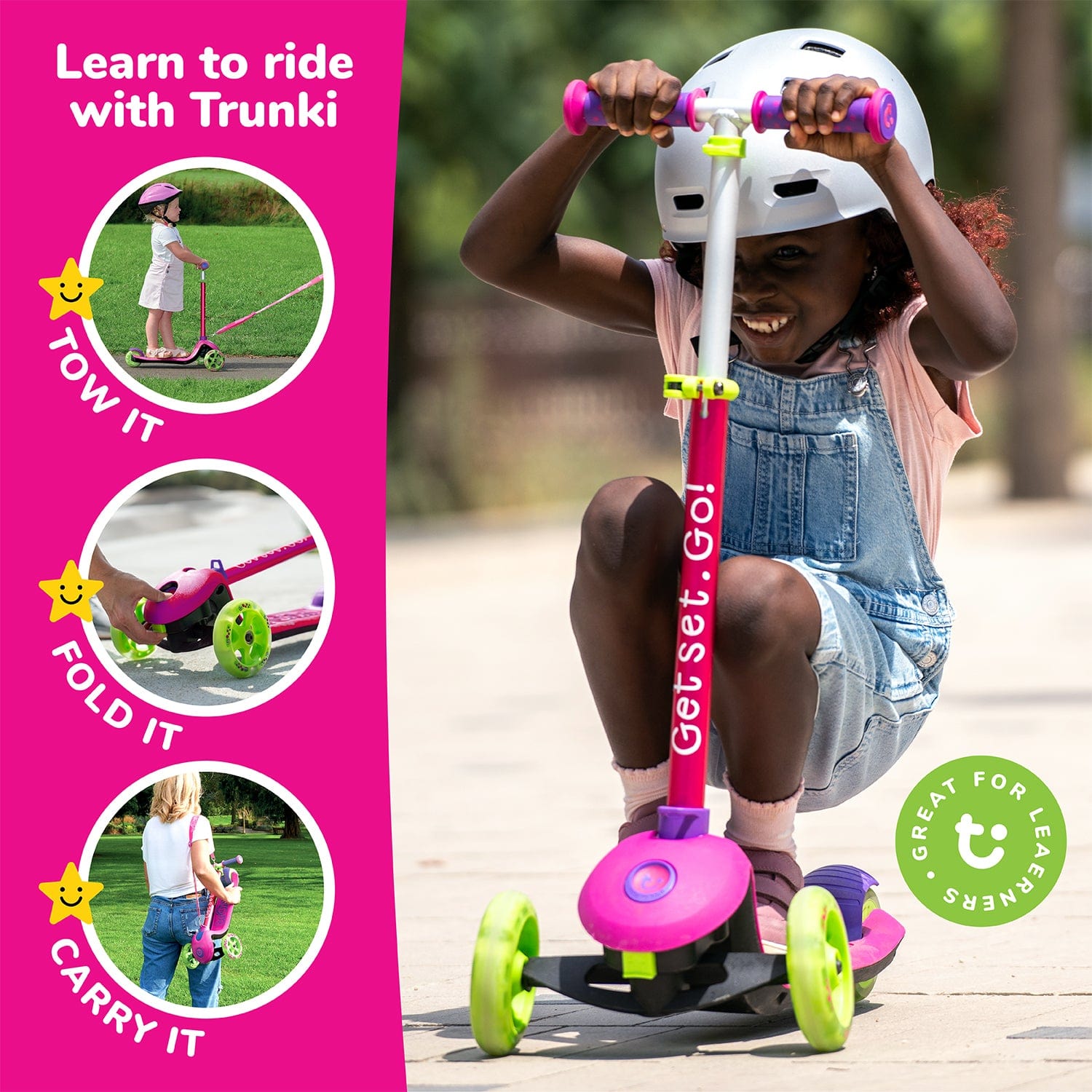 Trunki: Folding Scooters for Kids | Toddler to Travel Scooters