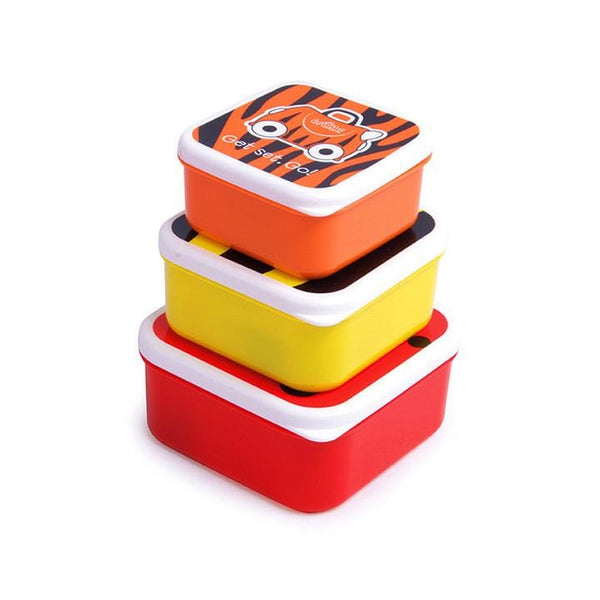 Snack Pots Animals| Kids Lunch Box & Snack Box for School