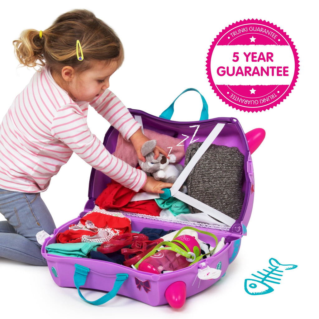 Trunki Ride-On Suitcase – Cassie The Cat